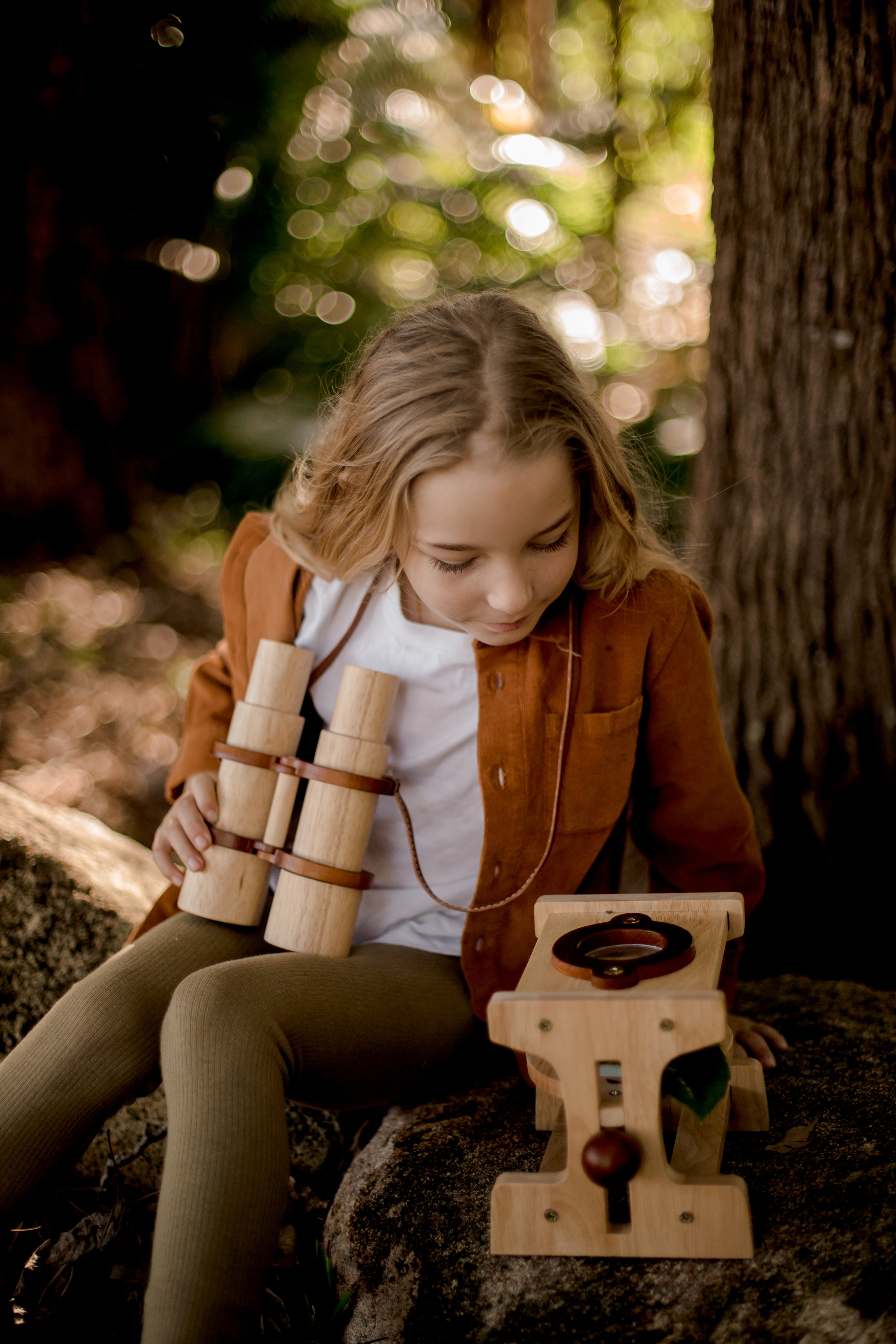Wooden Microscope – Play Seekers